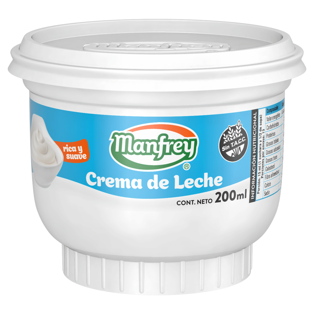 Cremas de Leche - Manfrey